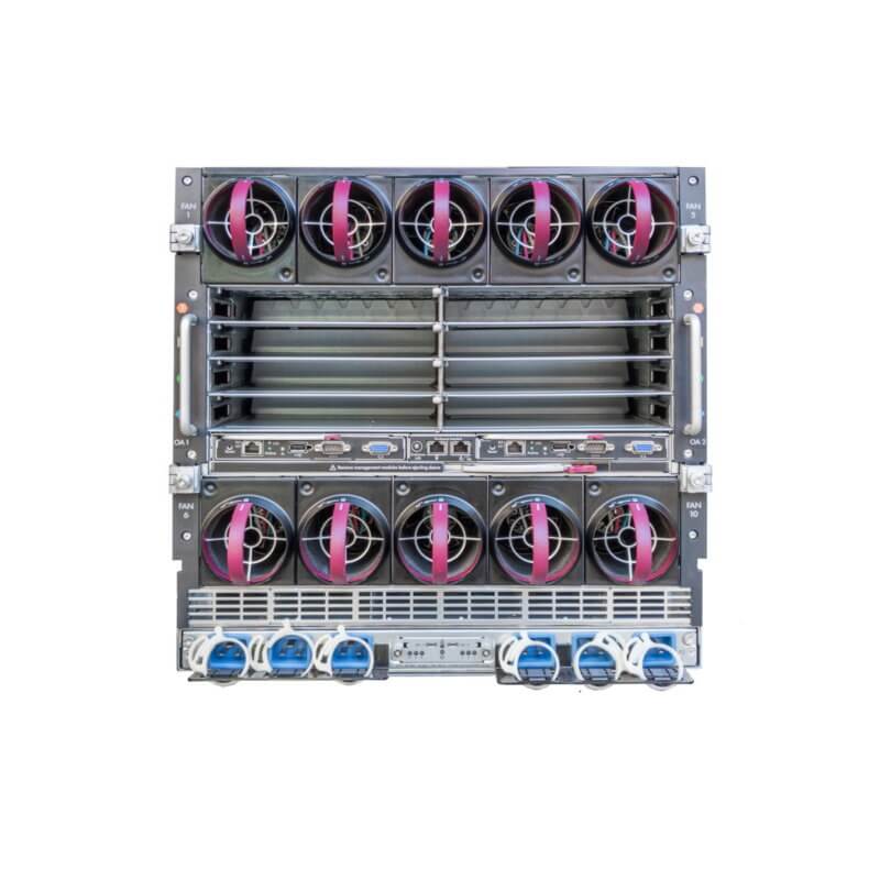 HP BladeSystem c7000 G3 BladeCenter Platinum Enclosure 712987-B21 ...