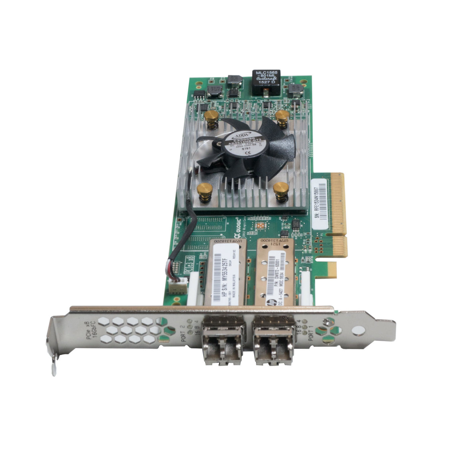 HP StoreFabric SN1000Q QW972A 2x 16Gb/s Fibre Channel HBA - bladeloop